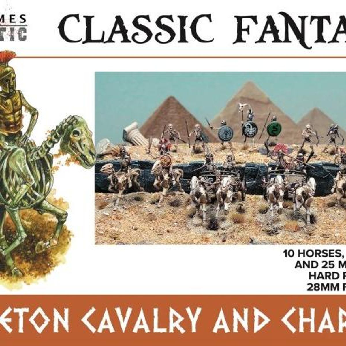 Skeleton Cavalry & Chariots (Wargames Atlantic) - Tabletopbattle