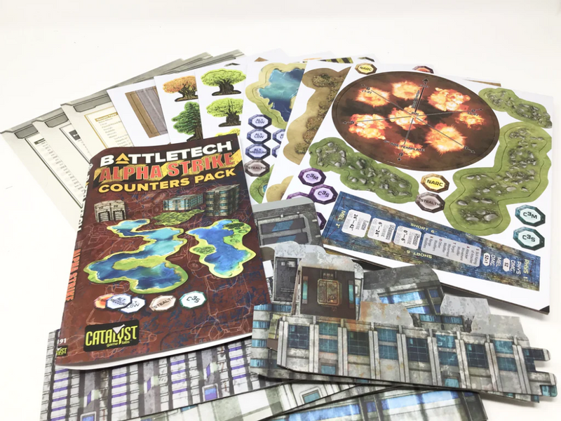 Battletech Counters Pack - Alpha Strike - Tabletopbattle